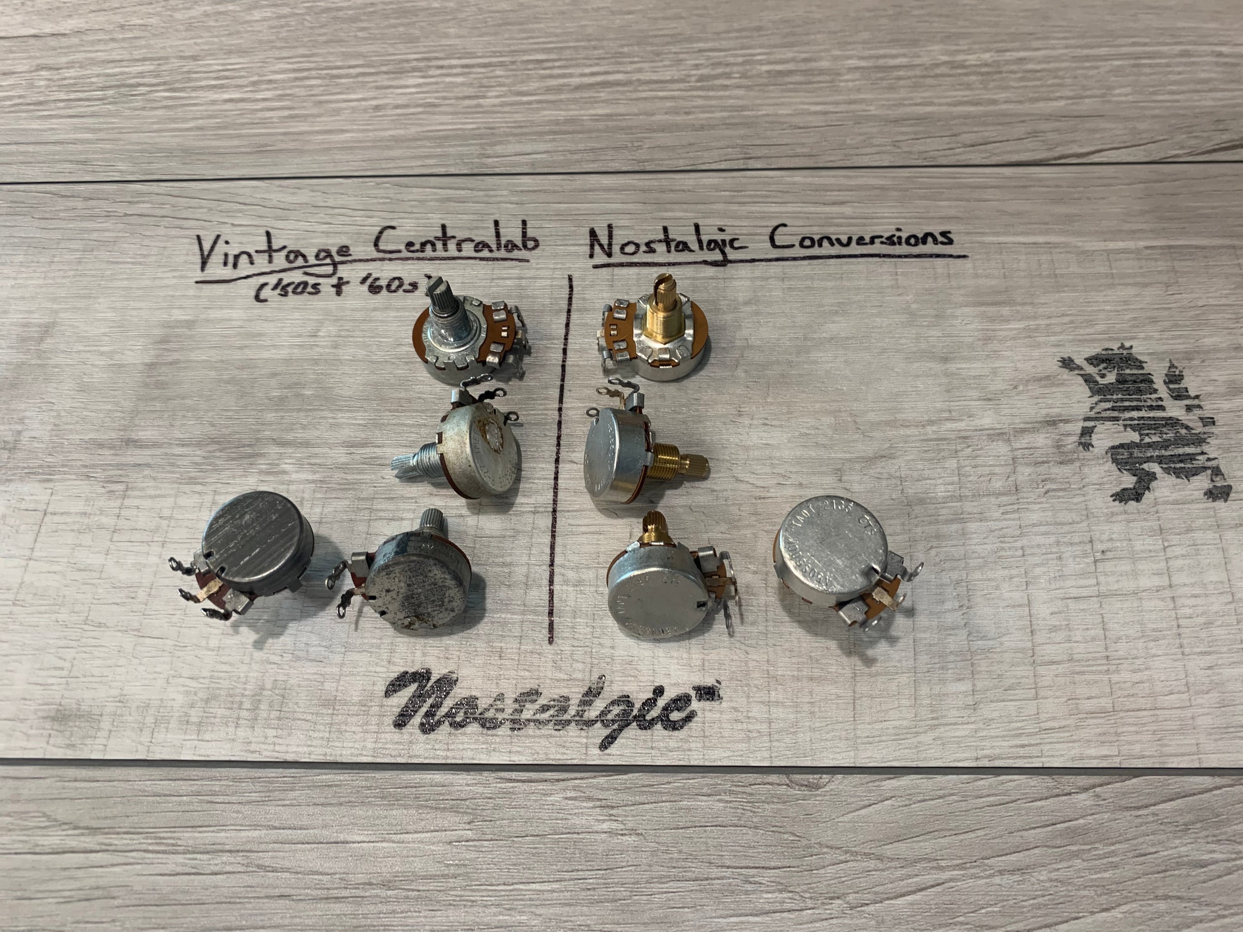 Custom Pot Conversion/Repair | Nostalgic Guitars